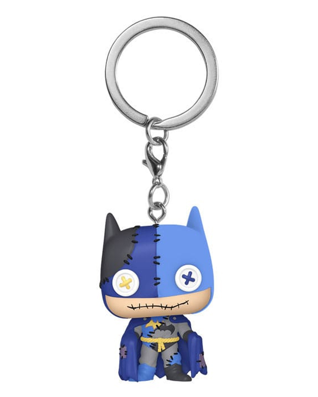 DC Patchwork Batman Funko Pocket POP! Key Ring ★ | Horror-Shop.com