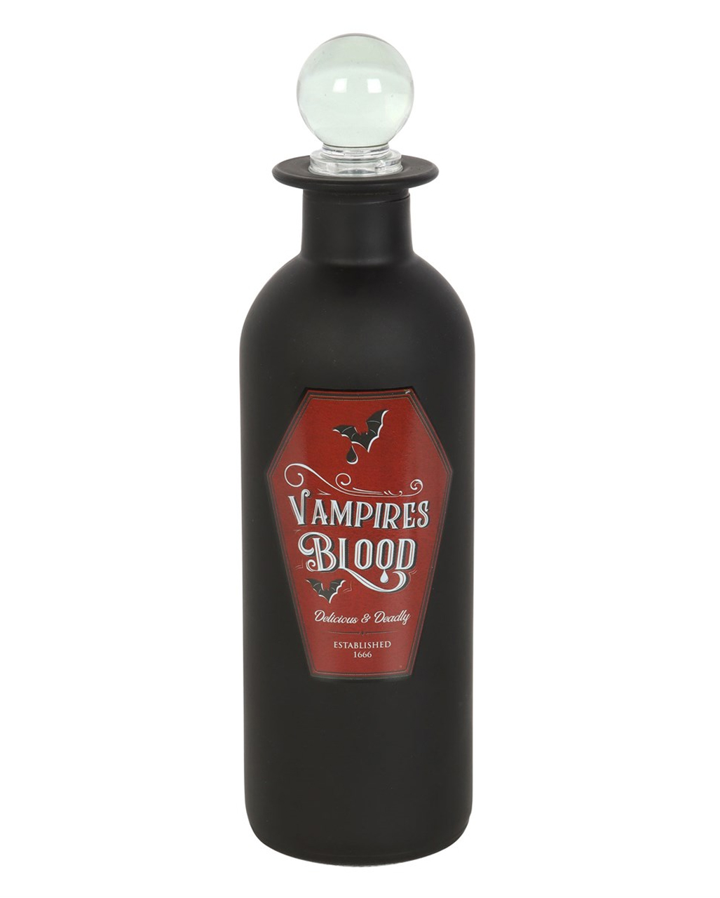 Decorative Vampire Blood Poison Bottle 19cm | Halloween decoration ...