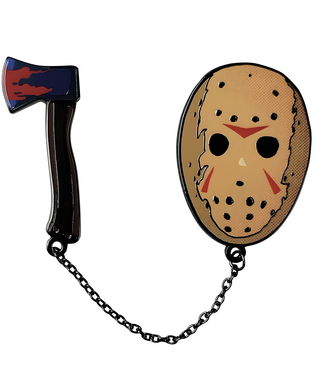 Friday The 13th Pin Badge Set Of 2 Fan articles | Horror-Shop.com