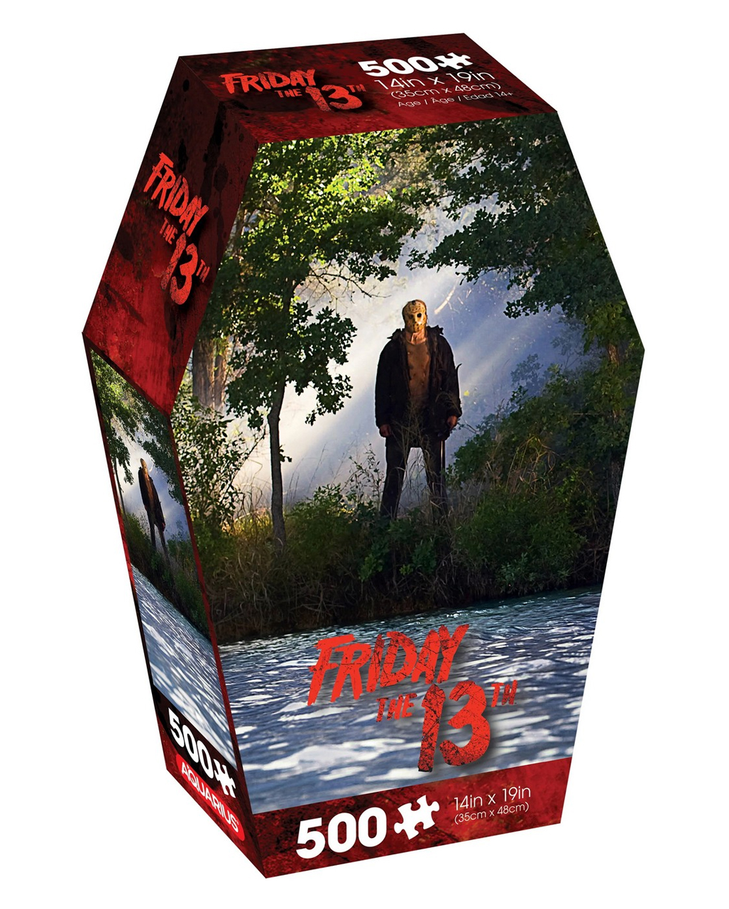 Friday The 13th - In The Woods Puzzle 500 Pieces for horror fans ...