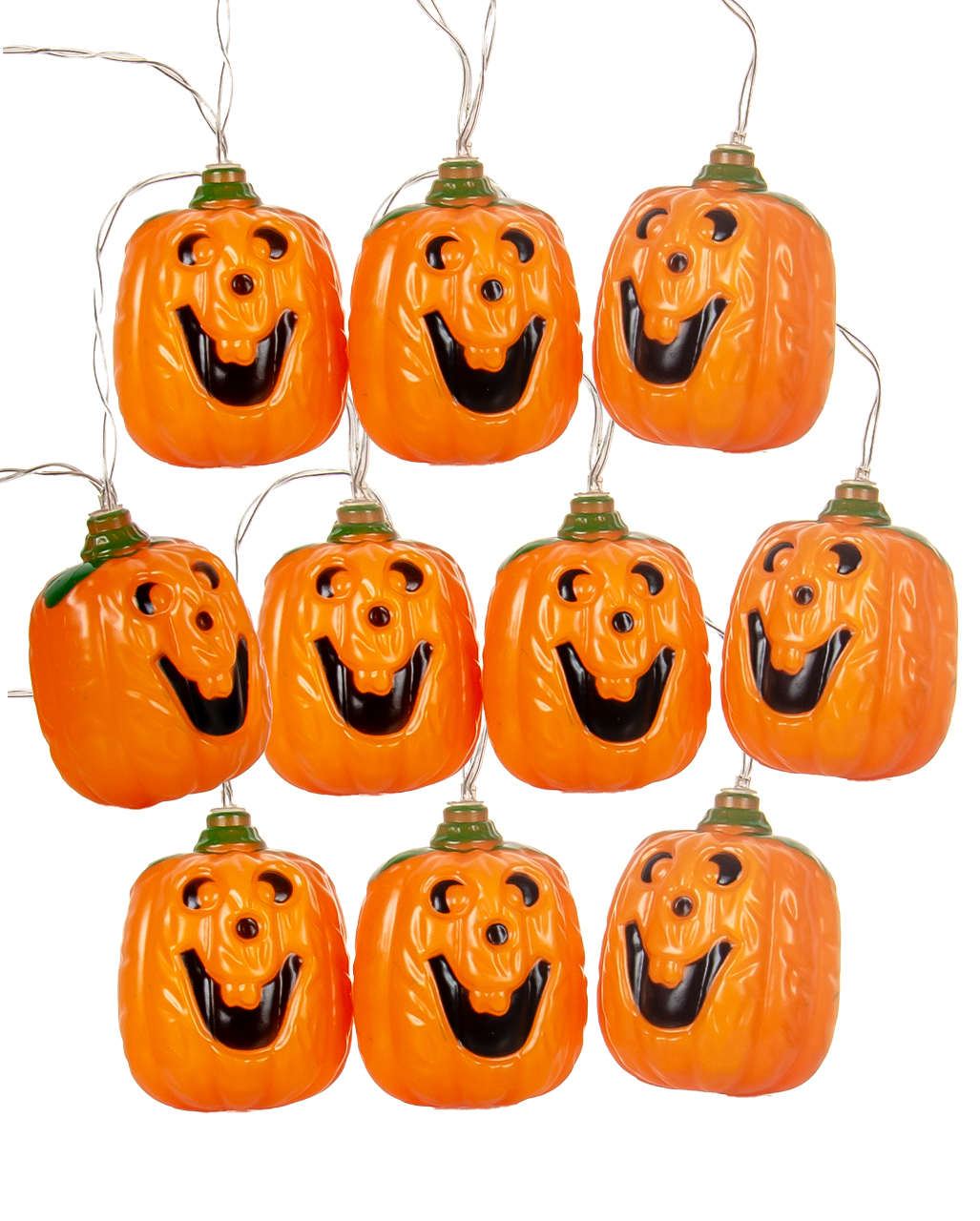 Halloween Jack O'Lantern Fairy Lights With 10 LEDs | Horror-Shop.com
