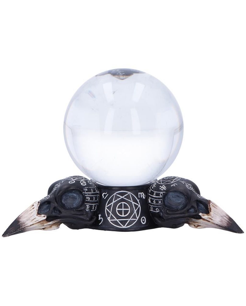 Future Of The Raven Crystal Ball With Holder 15cm ★ | Horror-Shop.com