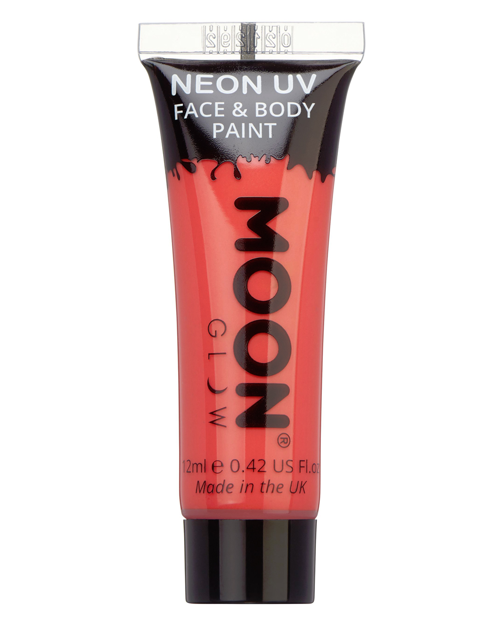Glow in the Dark Make-up Neon Rot fluoreszierend | Horror-Shop.com