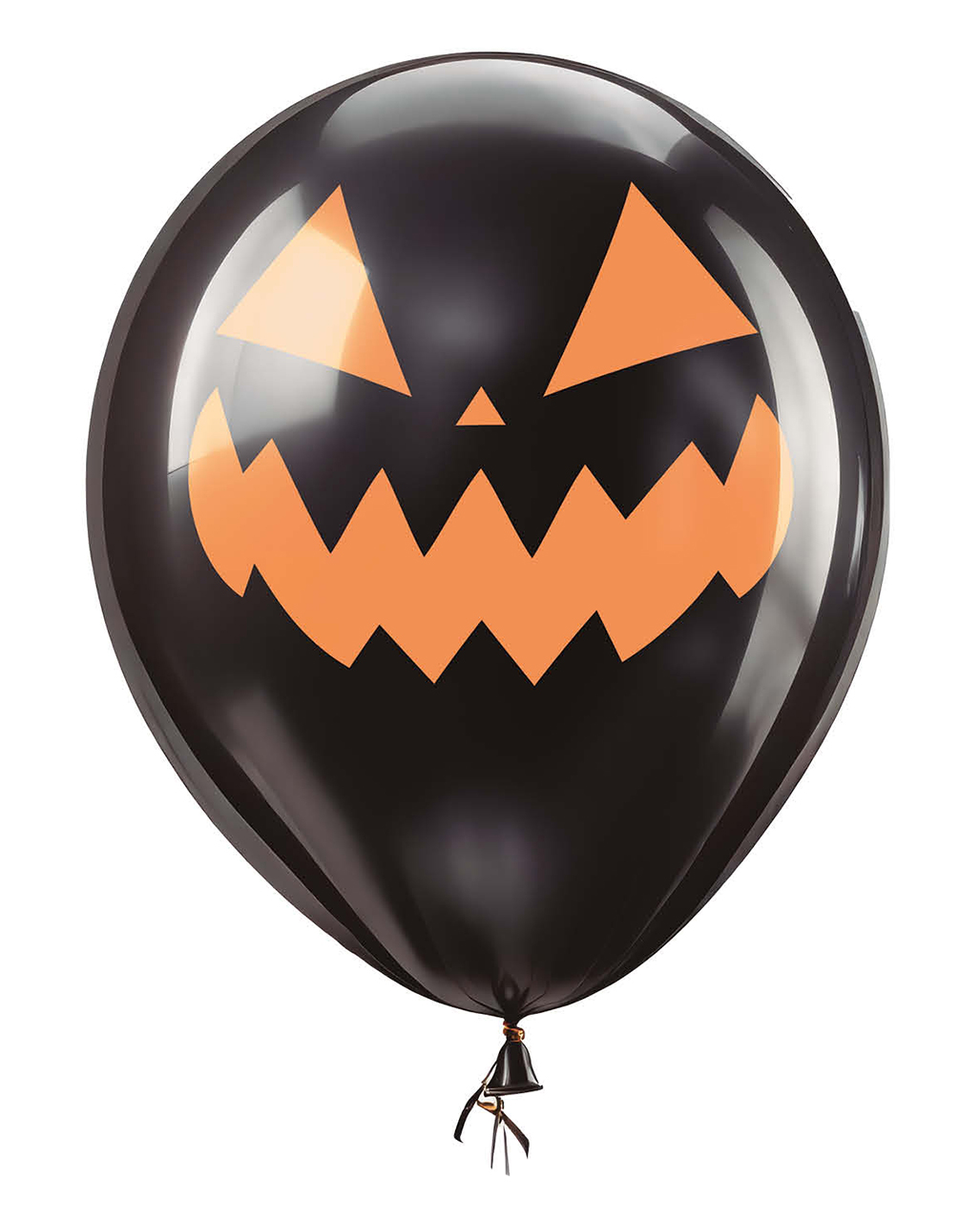 Halloween Kürbis Ballons Schwarz 10 St. als Deko | Horror-Shop.com