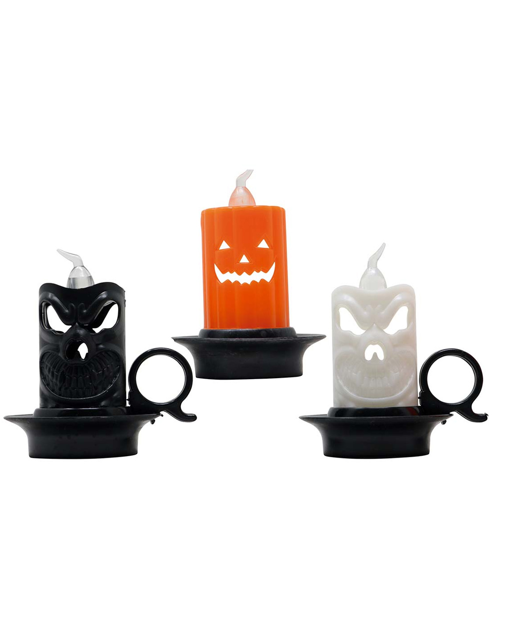 Halloween Mini-Lantern with colorfull Flickering Light 7cm | Horror ...