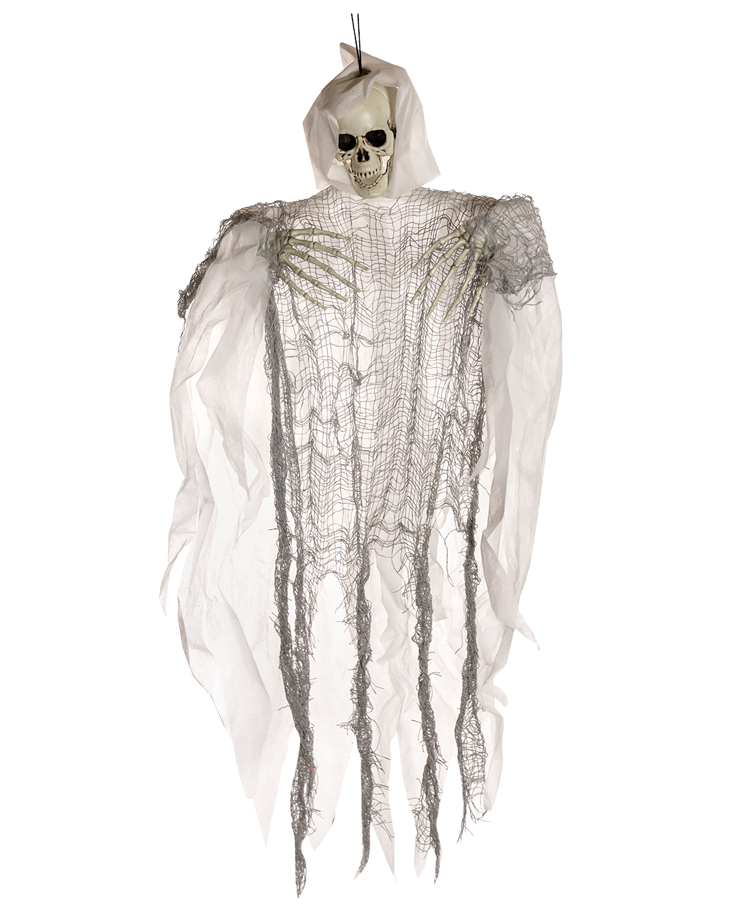 Hanging White Reaper 77cm Halloween decoration | Horror-Shop.com