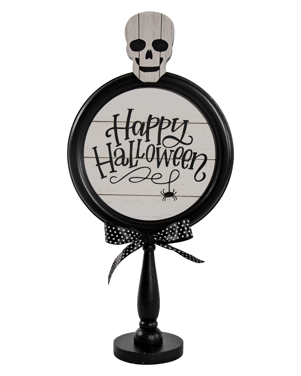 Happy Halloween Table Centerpiece With Skull 36cm ☠ | Horror-Shop.com