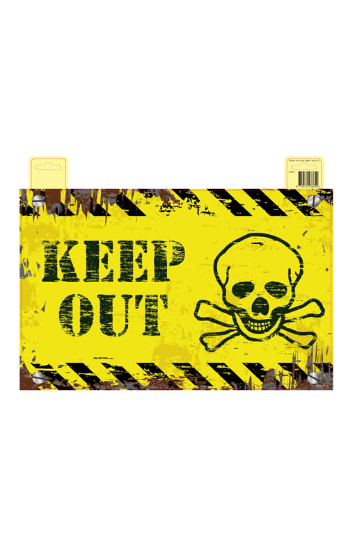 Halloween Keep Out Signs