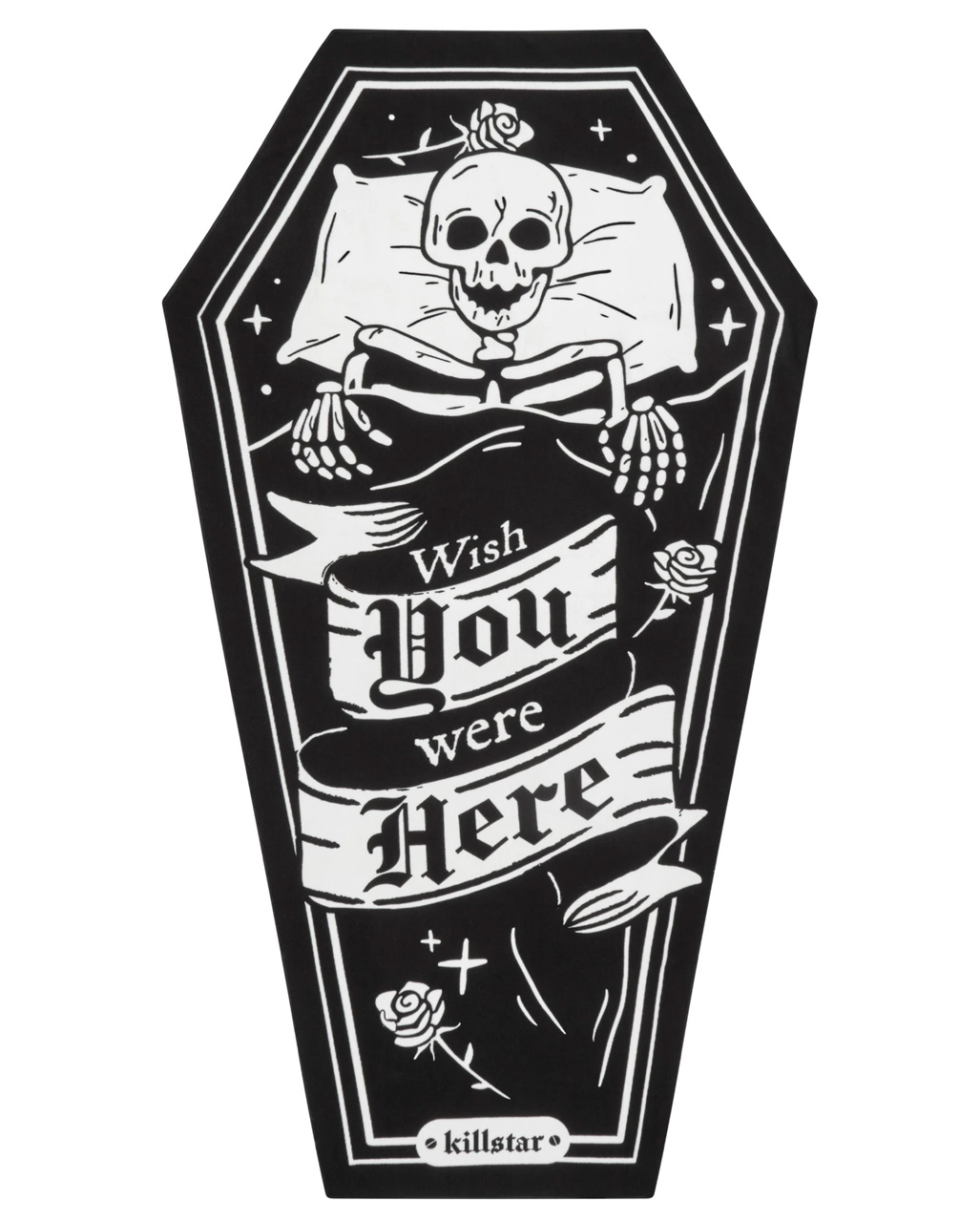 Gothic Coffin Drawing