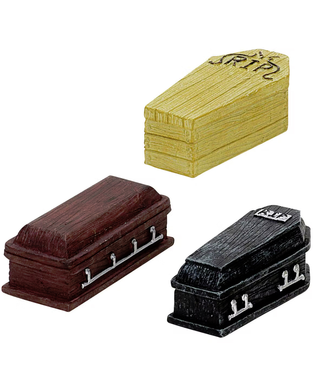 Lemax Spooky Town - Coffins Set Of 3 ★ Buy | Horror-Shop.com
