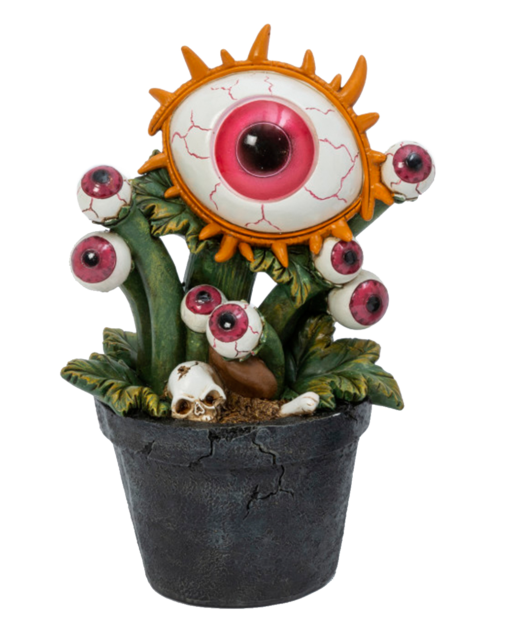 Glowing Eyeball Halloween Plant 22cm Made of cast stone | Horror-Shop.com