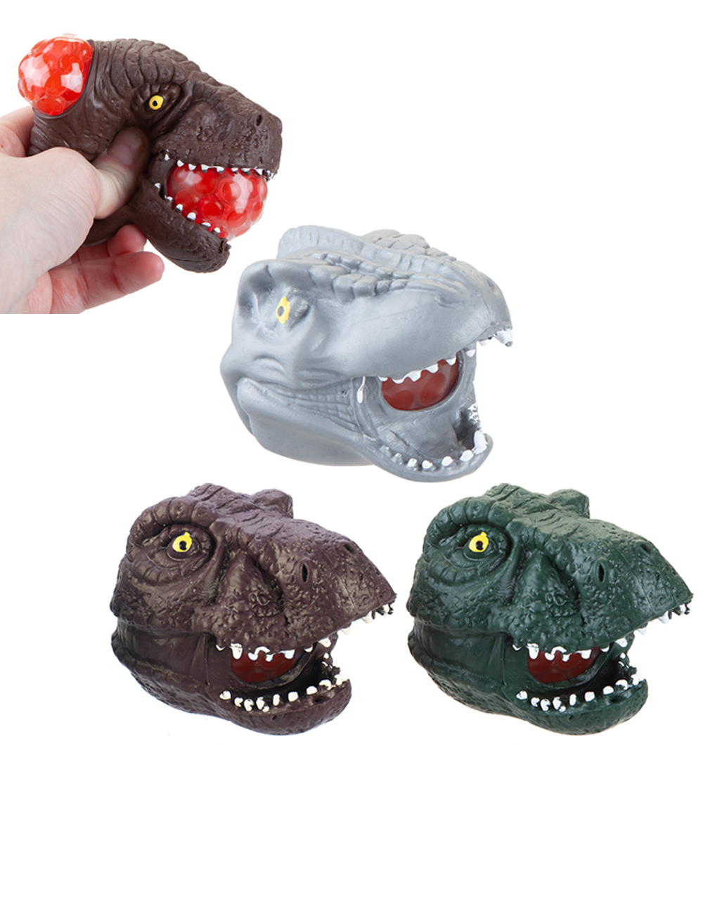 Muddy Dinosaur Head With Dinosaur Eggs Buy HERE | Horror-Shop.com