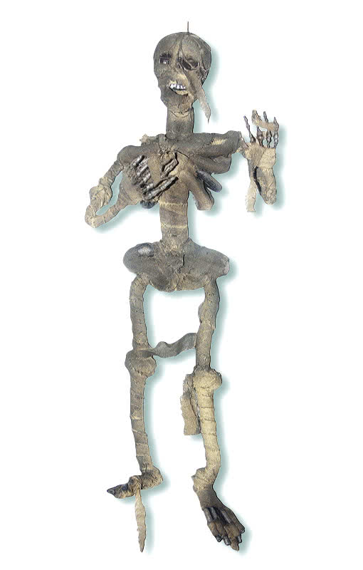 Mummified Skeleton -Mummy-Skeleton Decoration for Your Halloween Party ...