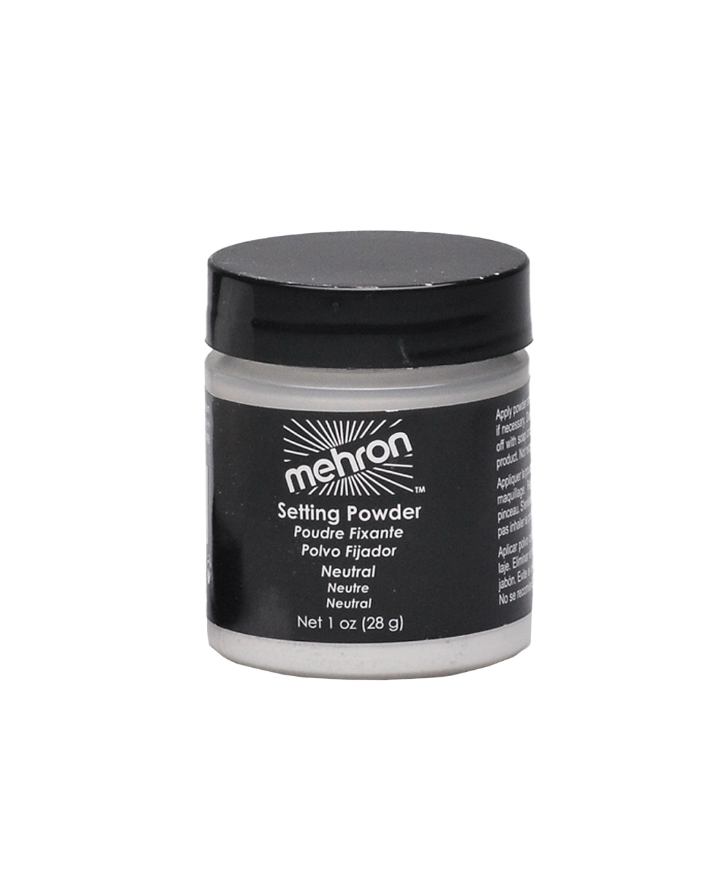 Mehron Neutral Setting Powder 28g Fixing powder | Horror-Shop.com