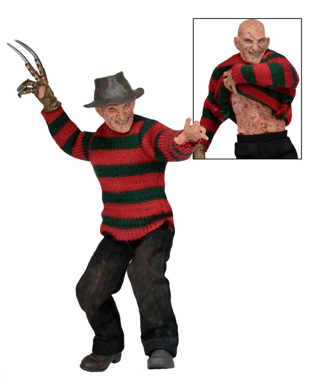 Nightmare on Elm Street 3 Freddy Krueger Actionfigur 20cm Merchandise | Horror-Shop.com