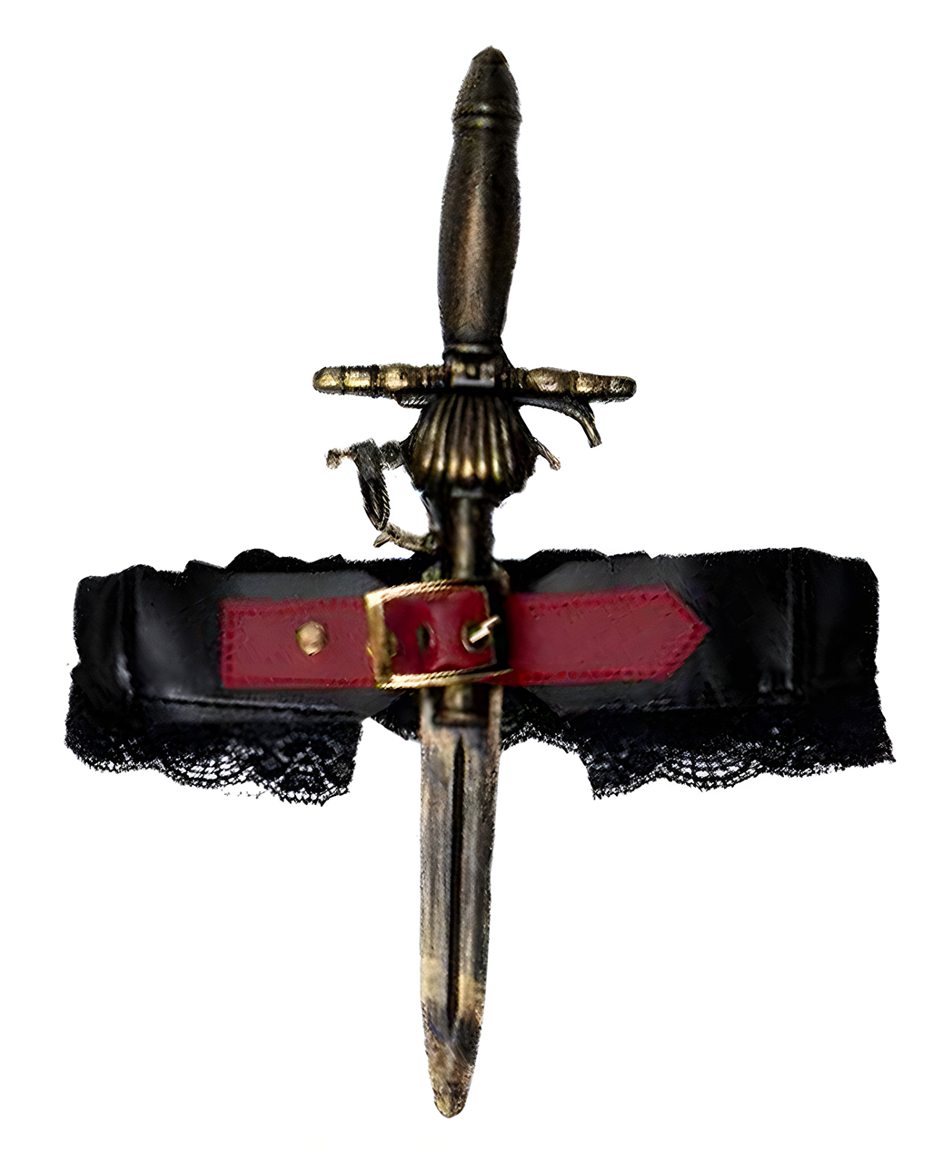Pirate Dagger With Garter as a costume accessory | Horror-Shop.com