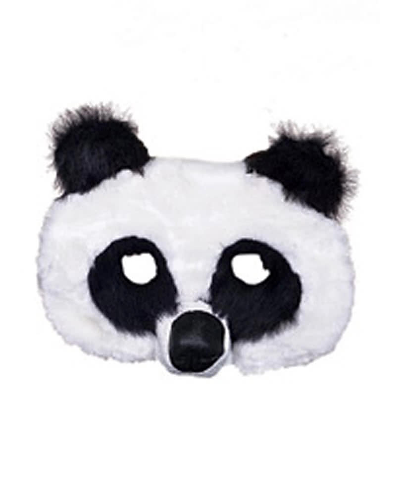 Plush Panda Mask | Animal Masks for Kids | horror-shop.com