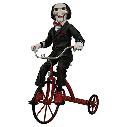 Saw Puppe Billy Mit Dreirad Saw Sammlerfigur Horror