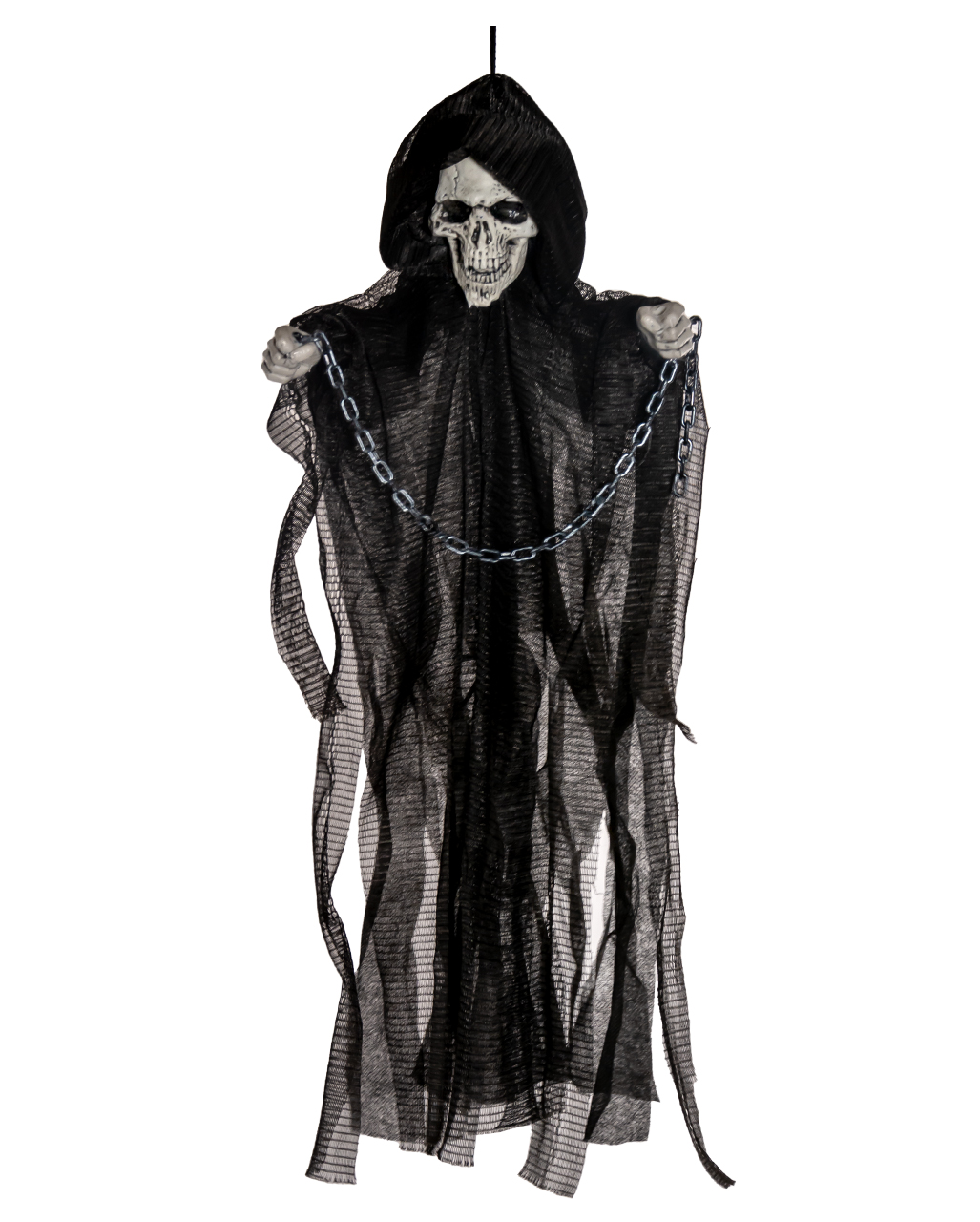 Black Bound Ragged Reaper Hanging Figure 50cm ★ | Horror-Shop.com