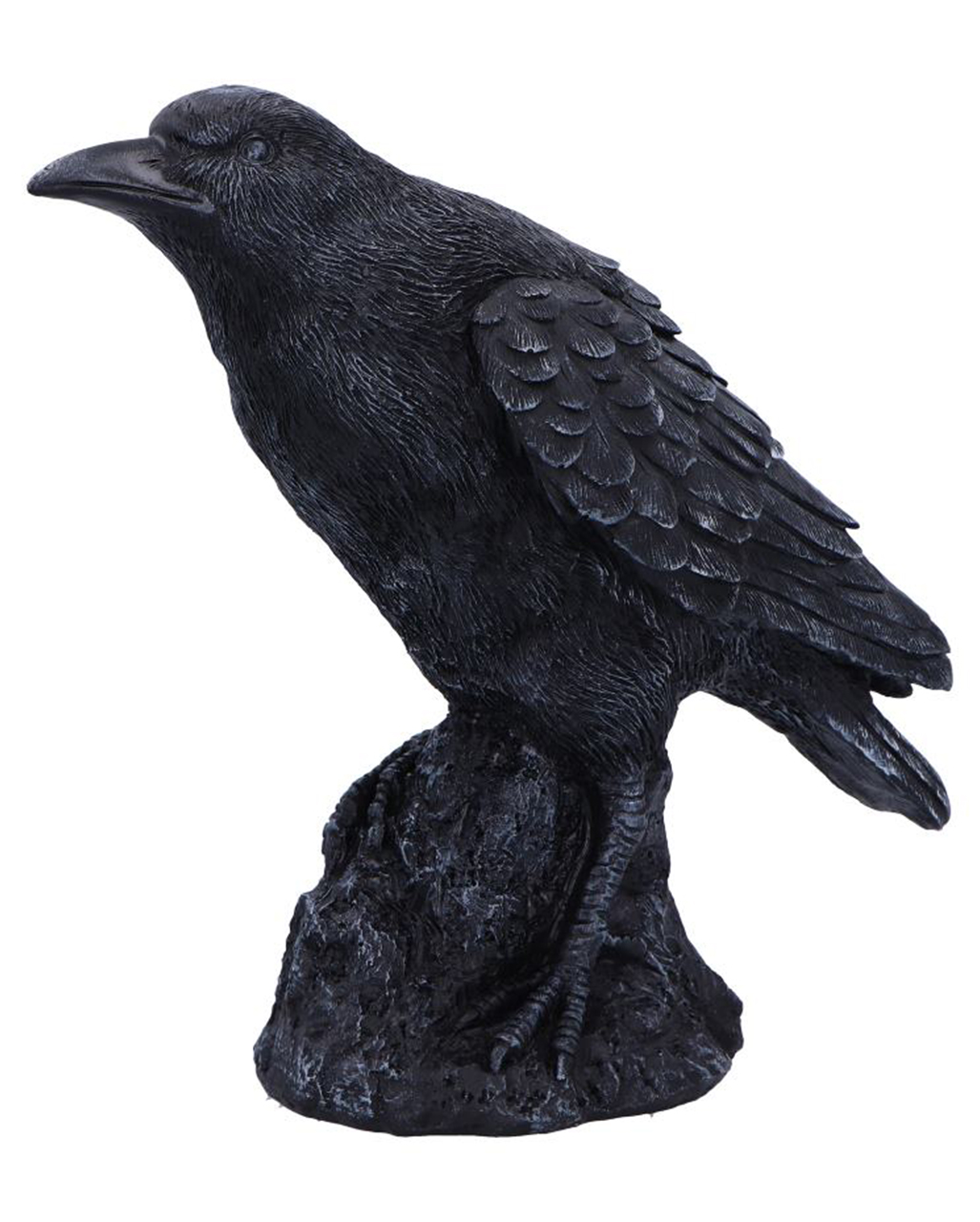 Black Raven As A Decorative Figurine 25cm for Gothic fans | Horror-Shop.com