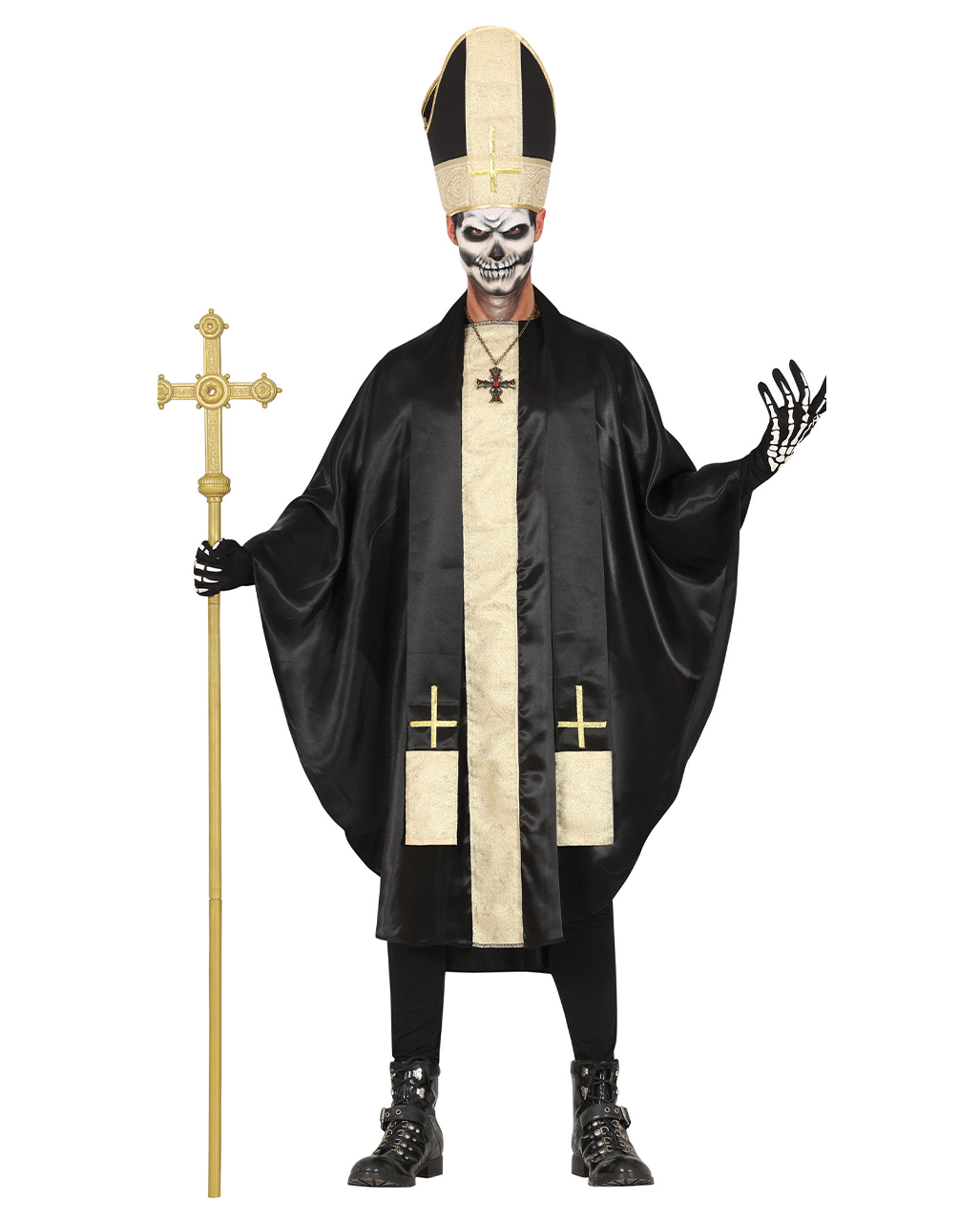 Sinister Pope Costume for Halloween & Carnival | Horror-Shop.com