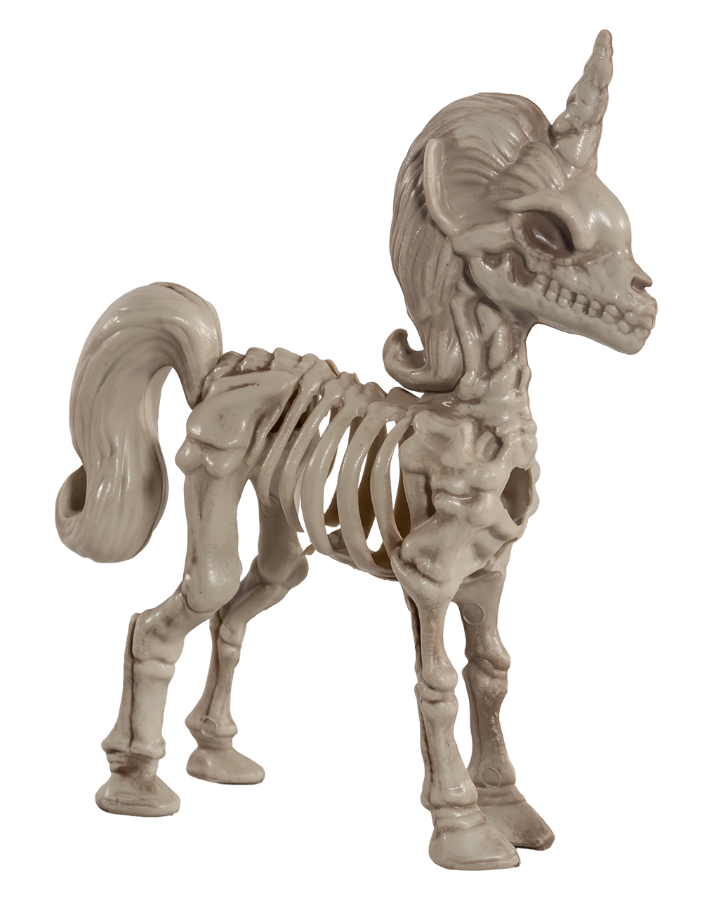 Skelett Einhorn als Gerippe 21cm Halloween Deko | Horror-Shop.com
