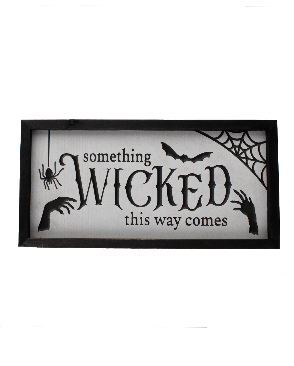 Halloween Wandbild "Something Wicked this Way comes" 40cm ★ | Horror ...