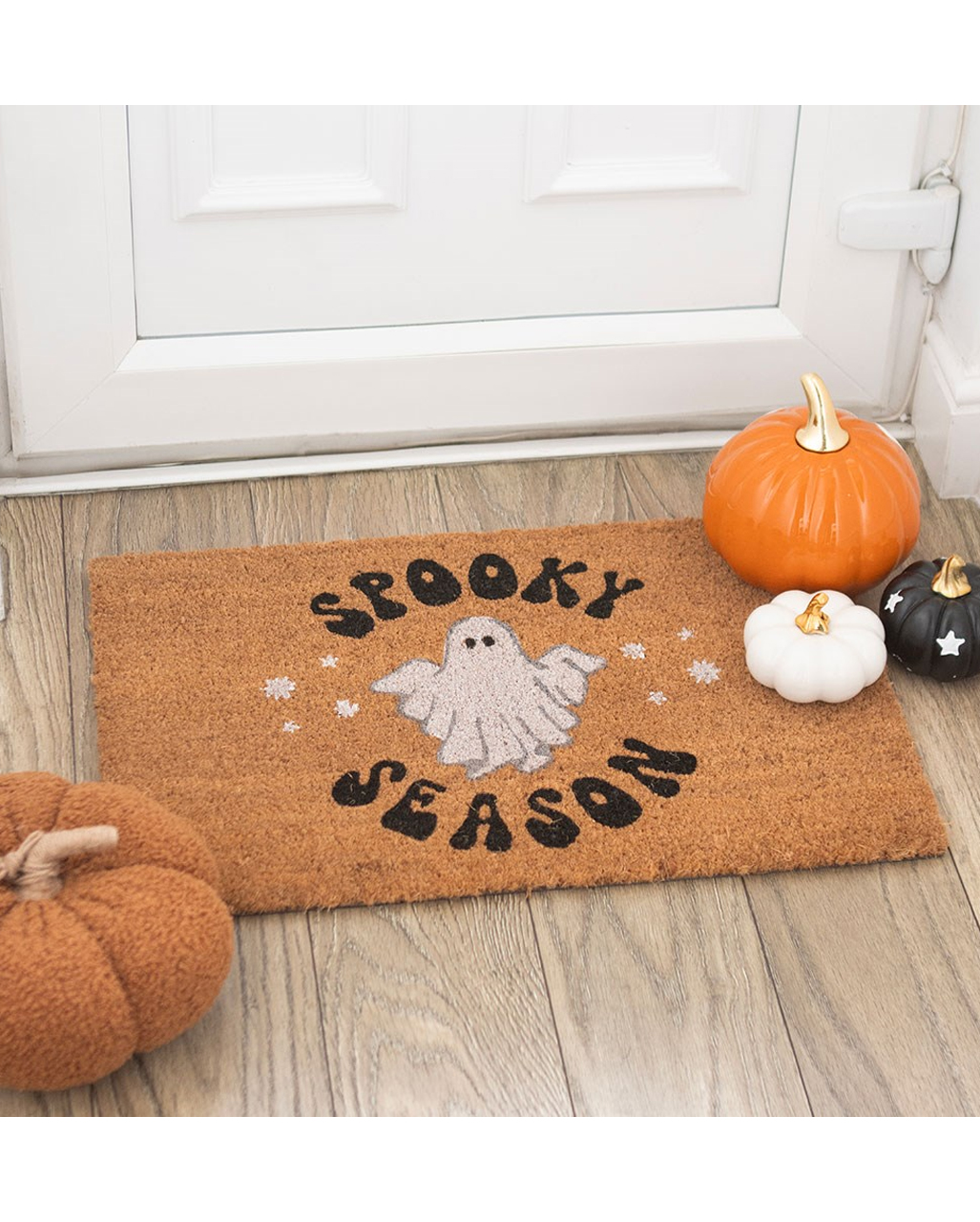 "Spooky Season" Door Mat With Ghost 60x40cm for Halloween | Horror-Shop.com