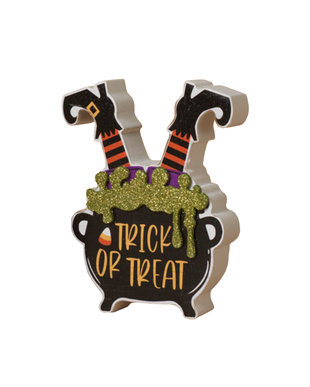 Trick Or Treat Witch Cauldron Stand Up 12cm ★ Buy | Horror-Shop.com