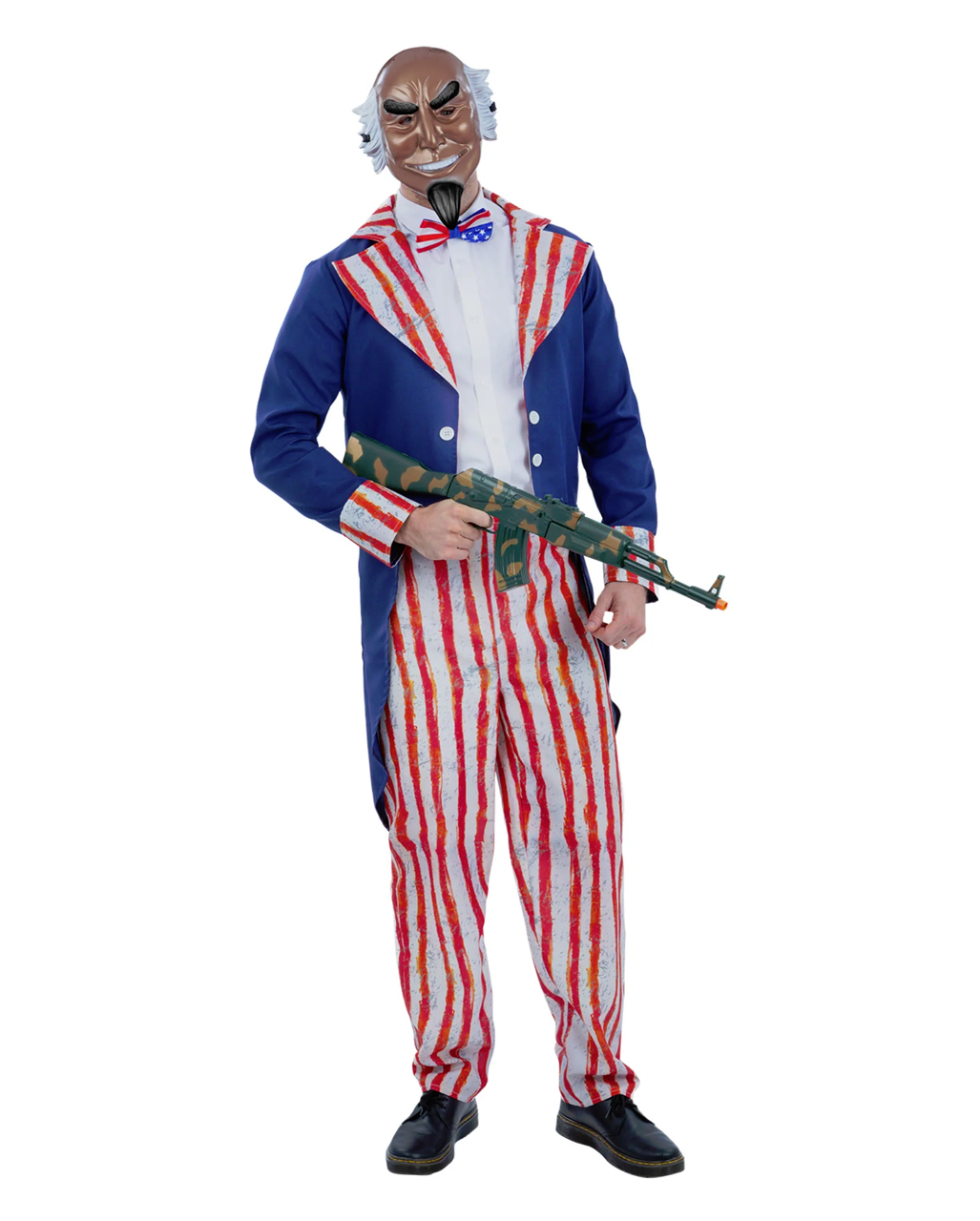 Uncle Sam Horror Patriot Herren Kostüm für Halloween | Horror-Shop.com