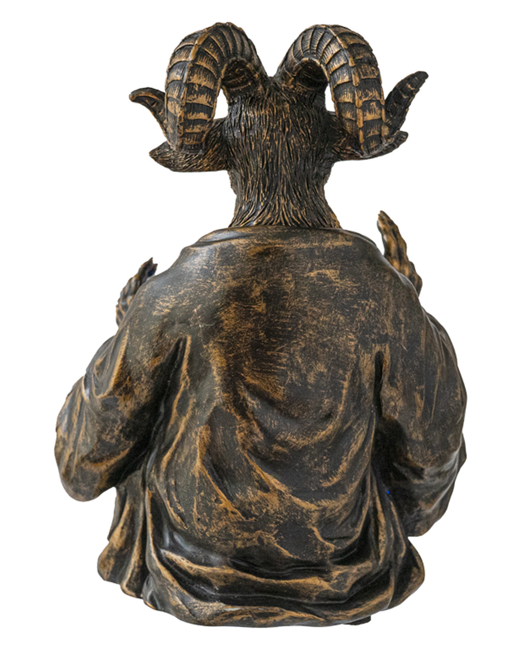 Baphomet With Pentagram LED Ball 16cm ★ | Horror-Shop.com