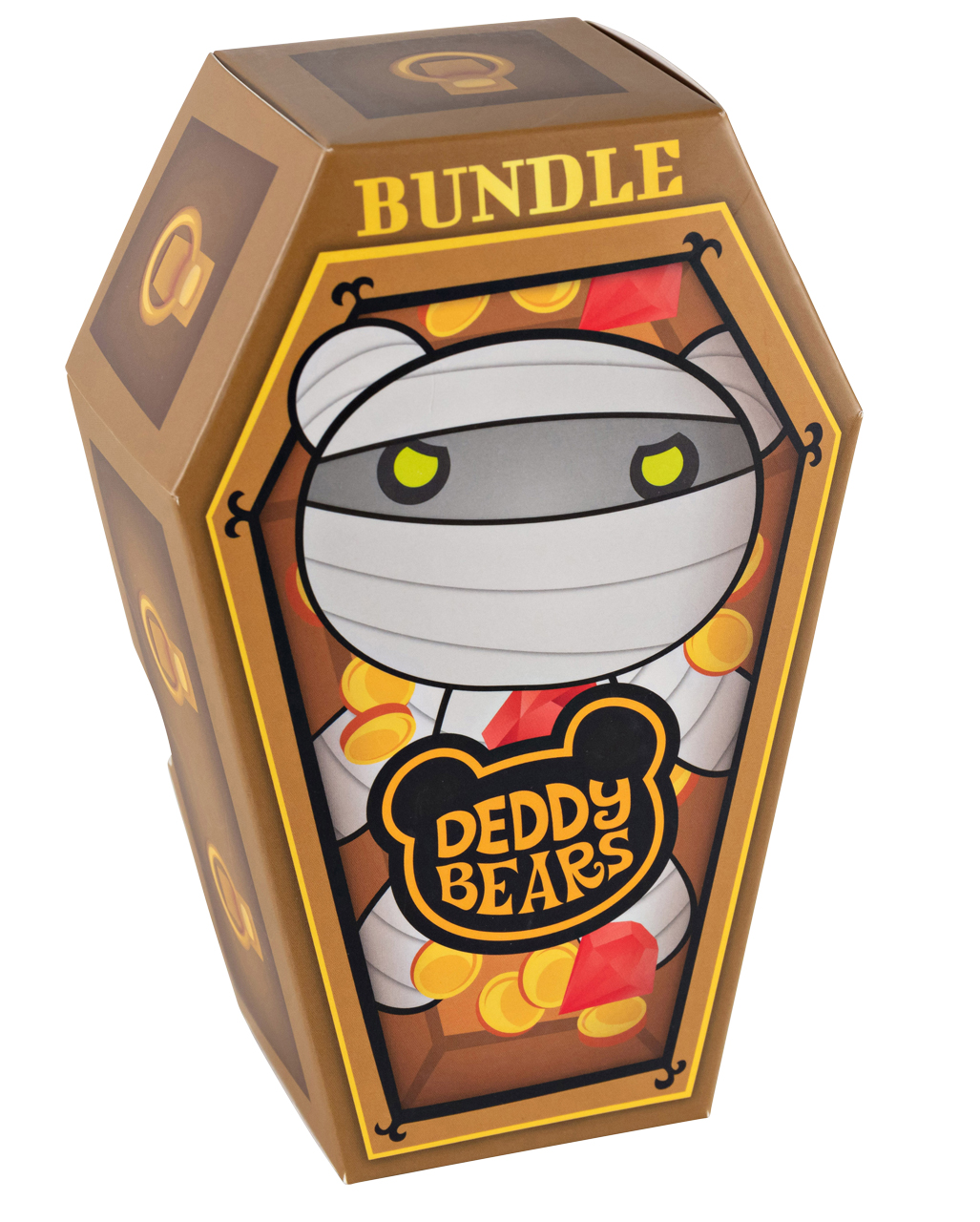 Small Bundle Deddy Bear In Coffin 14cm ★ as a collectible | Horror-Shop.com