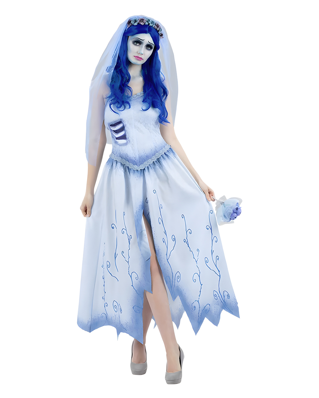Corpse Bride Emily Ladies Costume for Halloween | Horror-Shop.com