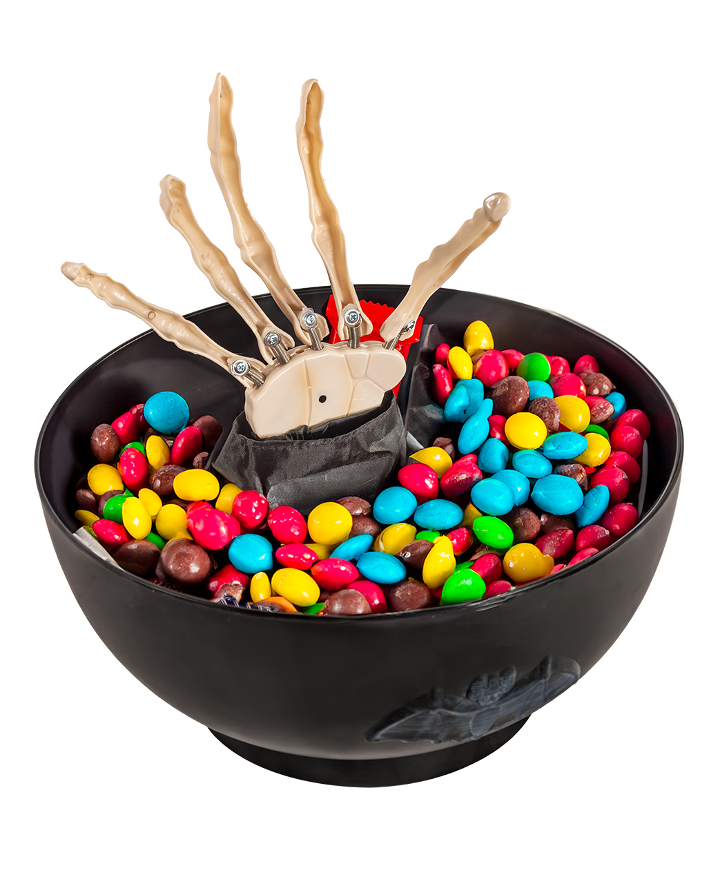 Creepy Candy Bowl With Moving Skeleton Hand 🎃 | Horror-Shop.com