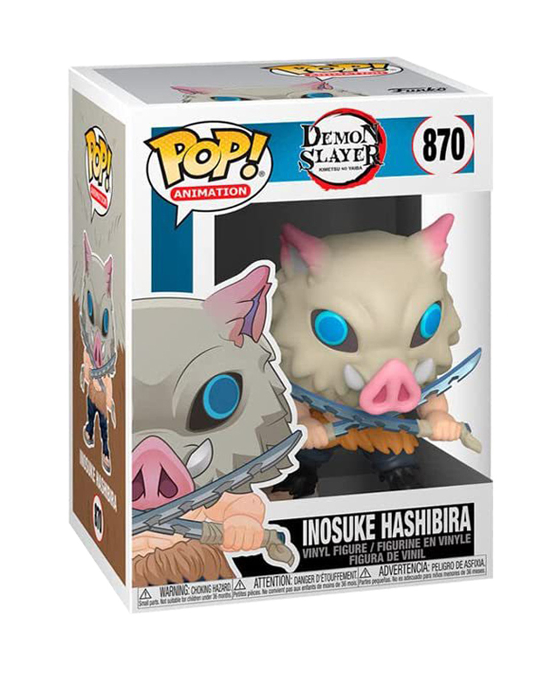 Demon Slayer - Inosuke Hashibira Funko POP! Figure | Horror-Shop.com