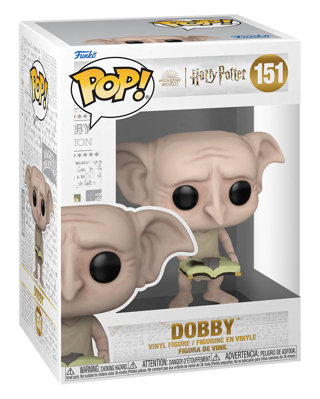 Dobby with Diary - Harry Potter Funko POP! Figur ★ | Horror-Shop.com