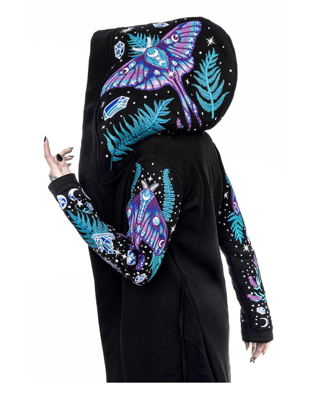 Enchanted Forest Hoodie Cardigan | Deco | Horror-Shop.com