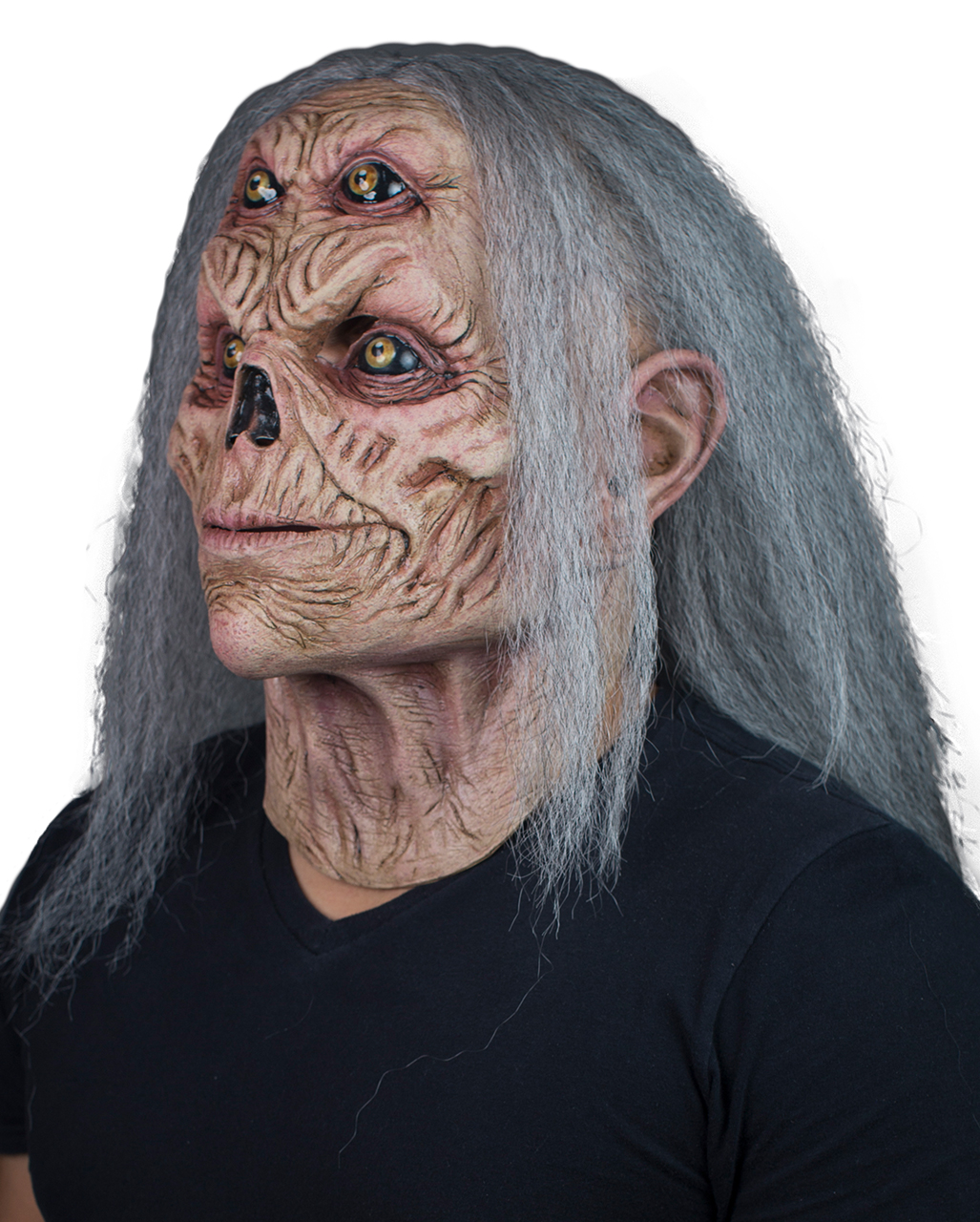 Evil Witch Eyes Witch Mask for Halloween | Horror-Shop.com