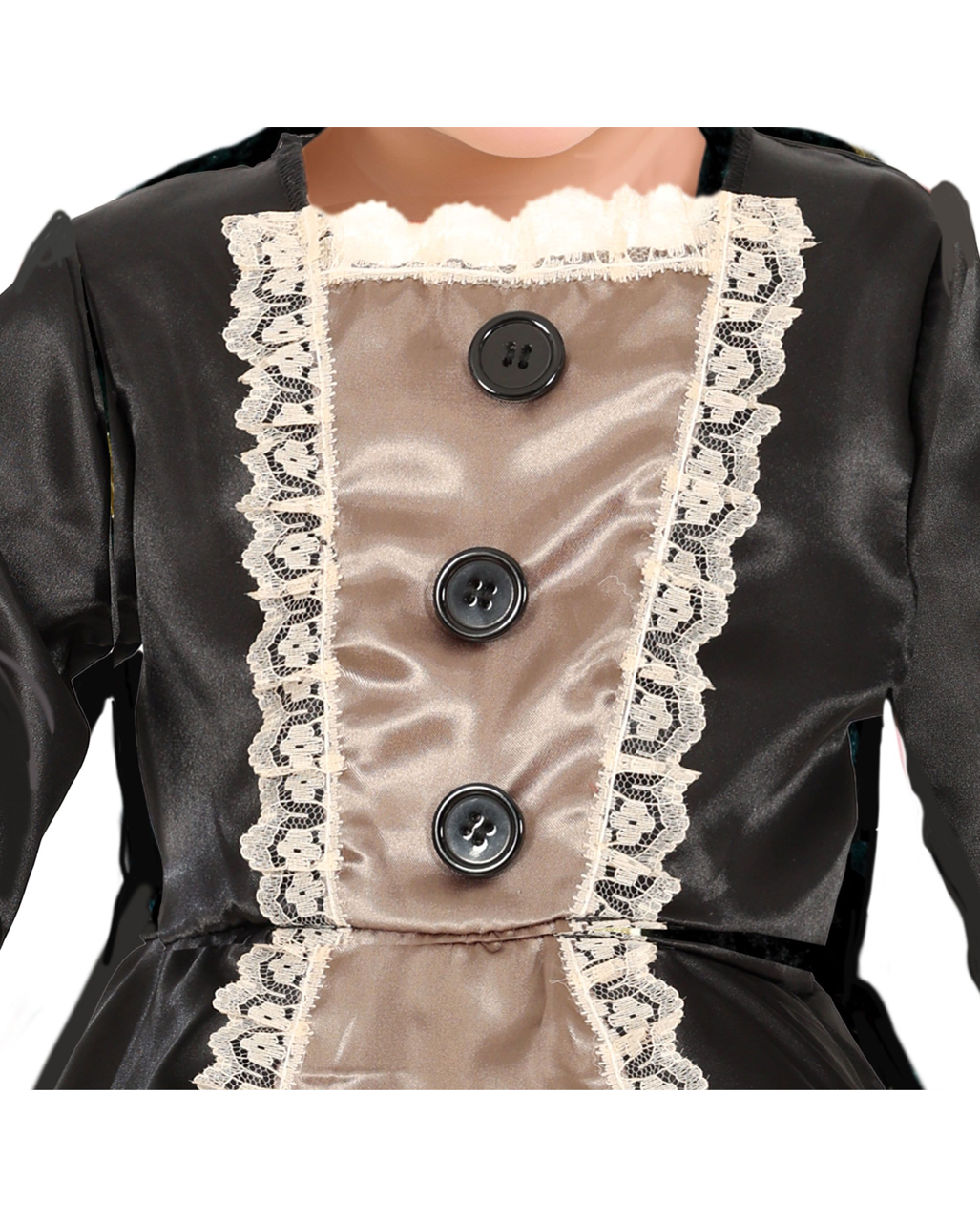 Gothic Doll Toddler Costume for Halloween | Horror-Shop.com
