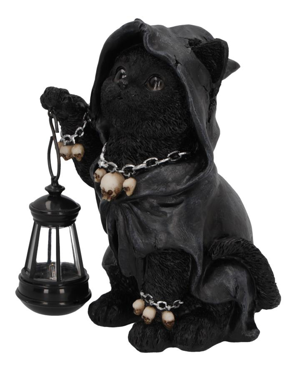 Grim Reaper Kitten With Lantern 18,5cm | Horror-Shop.com