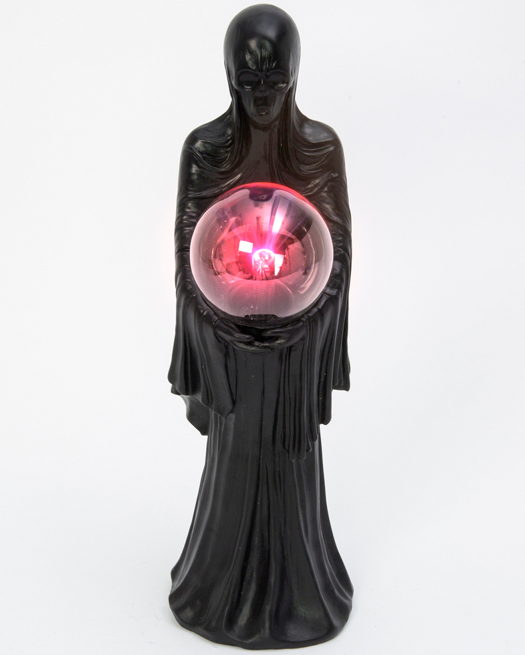 Grim Reaper With Glowing Glass Ball ★ Grim Reaper Decoration | Horror ...