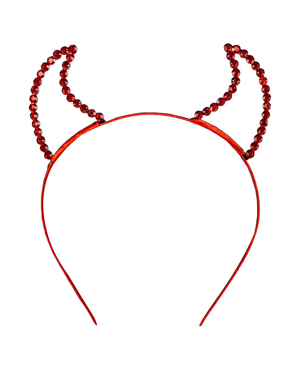Devil Hairband With Glitter Stones | Halloween headdress | Horror-Shop.com