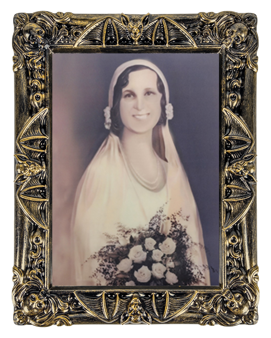 Hazel The Bloody Bride Hologram Portrait 50x39cm Halloween Deko ...