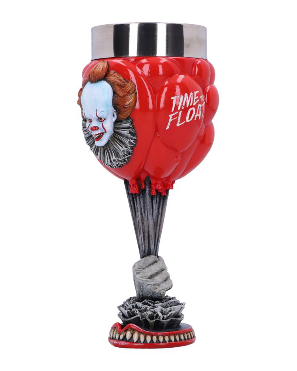 IT - Time To Float Pennywise Goblet 19.5cm order | Horror-Shop.com