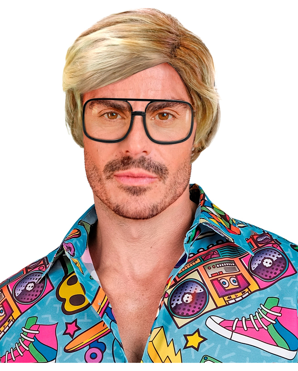 Jeffrey Men's Wig as a costume accessory | Horror-Shop.com