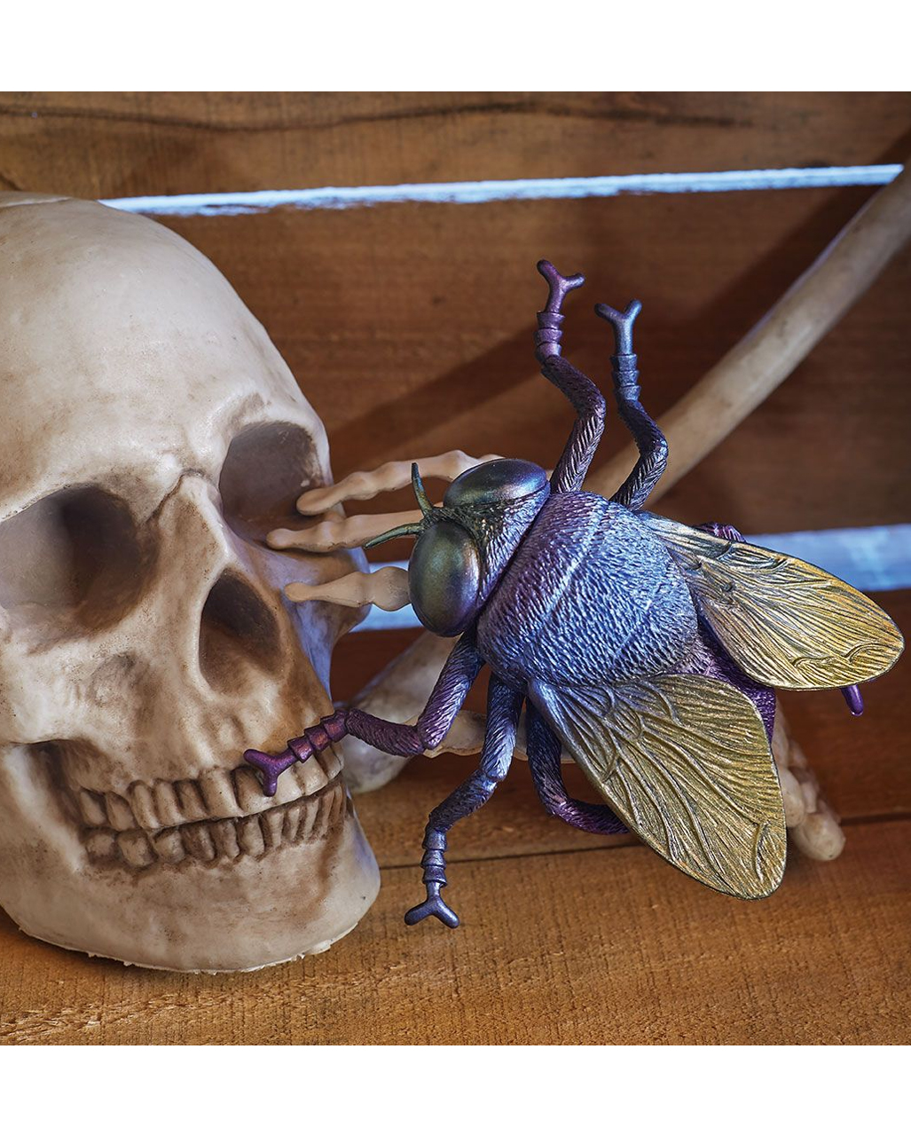 Jumbo Fly 11cm | Halloween vermin decoration | Horror-Shop.com