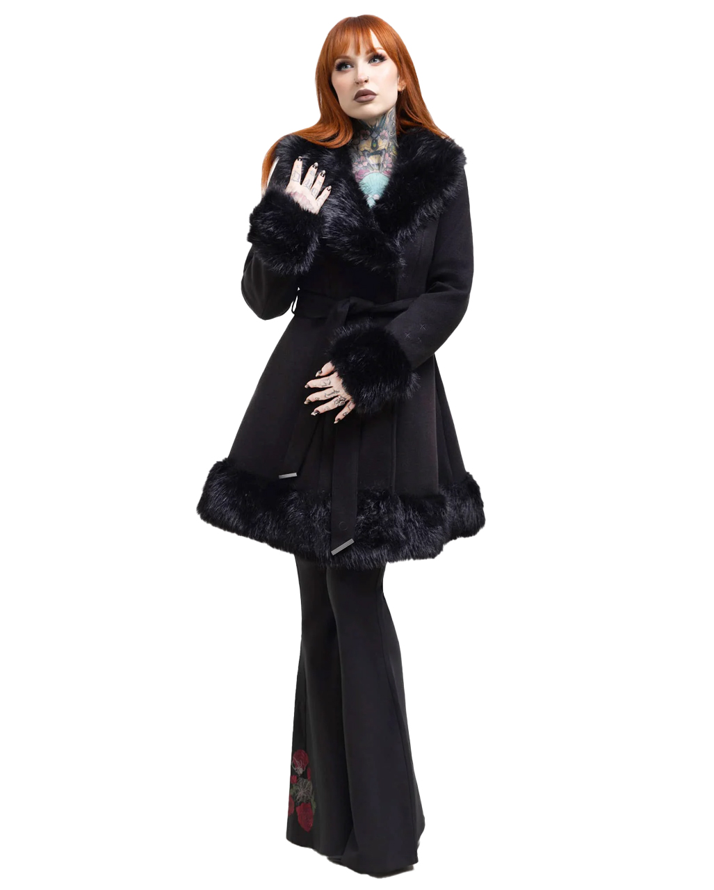 KILLSTAR Almost Mayhem Mantel | Gothic Mode kaufen | Horror-Shop.com