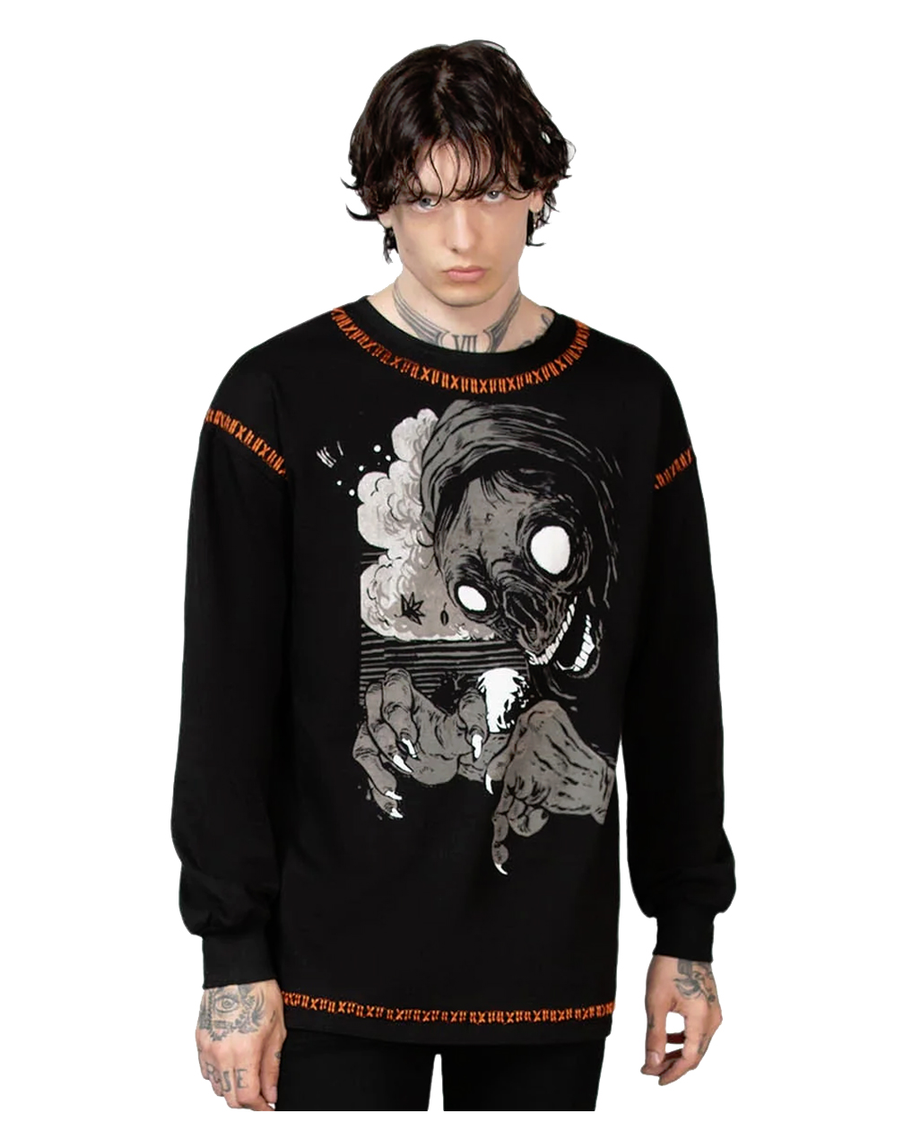 KILLSTAR Fatality Oversized Pullover | JETZT bestellen! | Horror-Shop.com