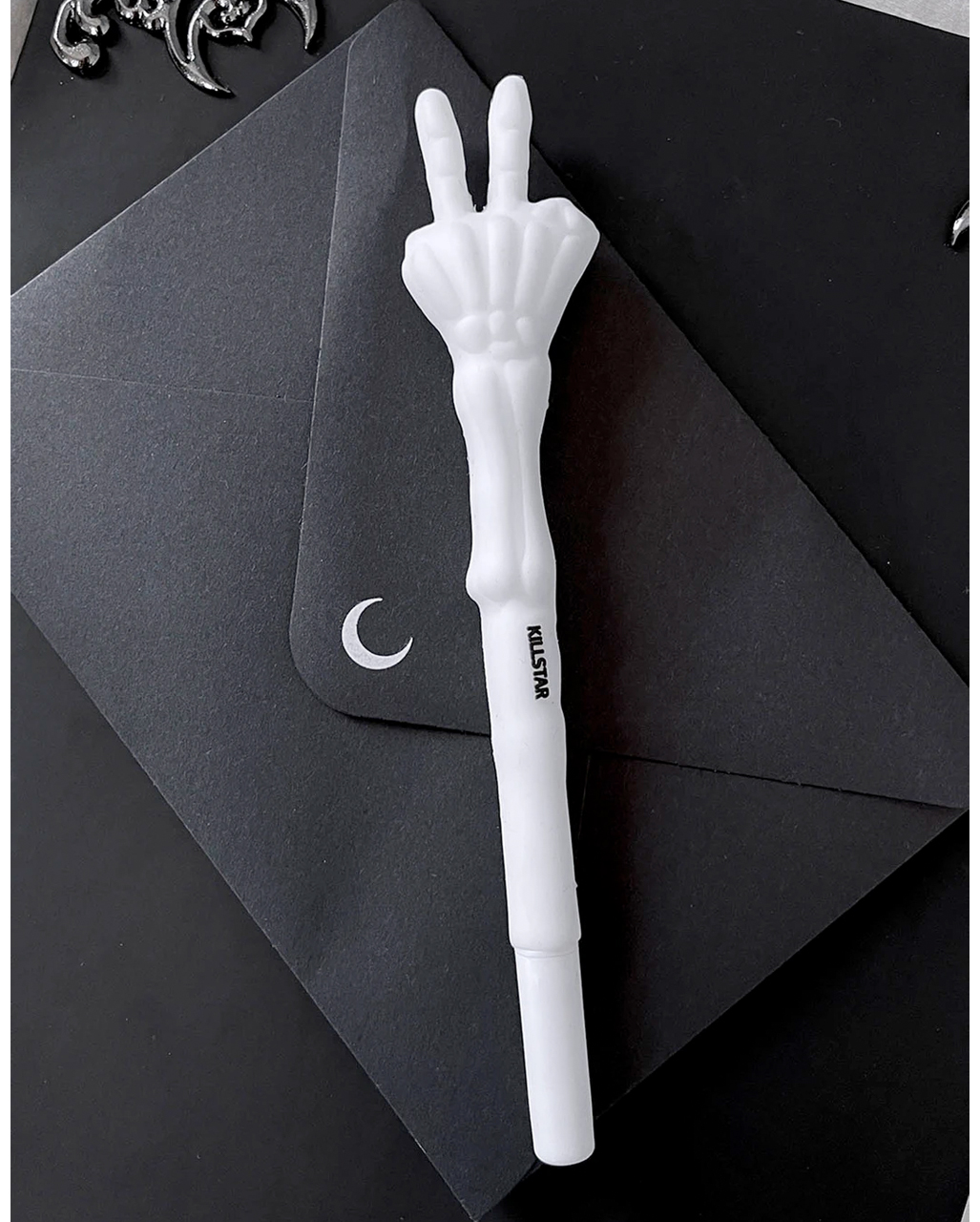 KILLSTAR Skeleton Hand Pen as a Halloween souvenir | Horror-Shop.com