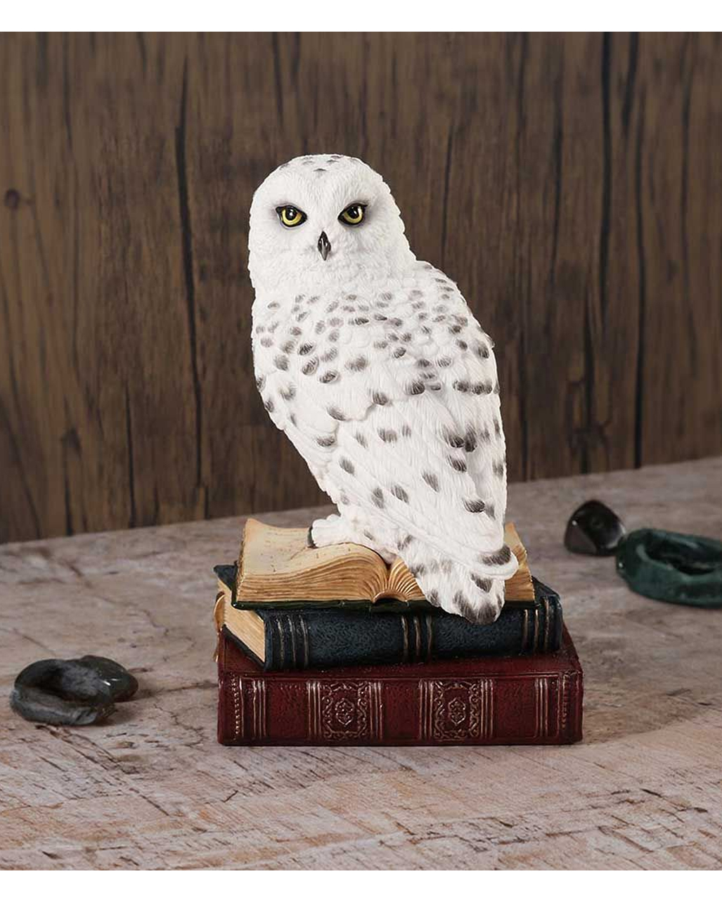 Library Of Wisdom Owl Decorative Figurine 17cm for goths & witches ...